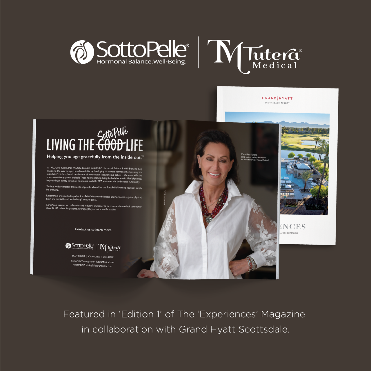 Featured in 'Edition l' of The 'Experiences' Magazine in collaboration ...